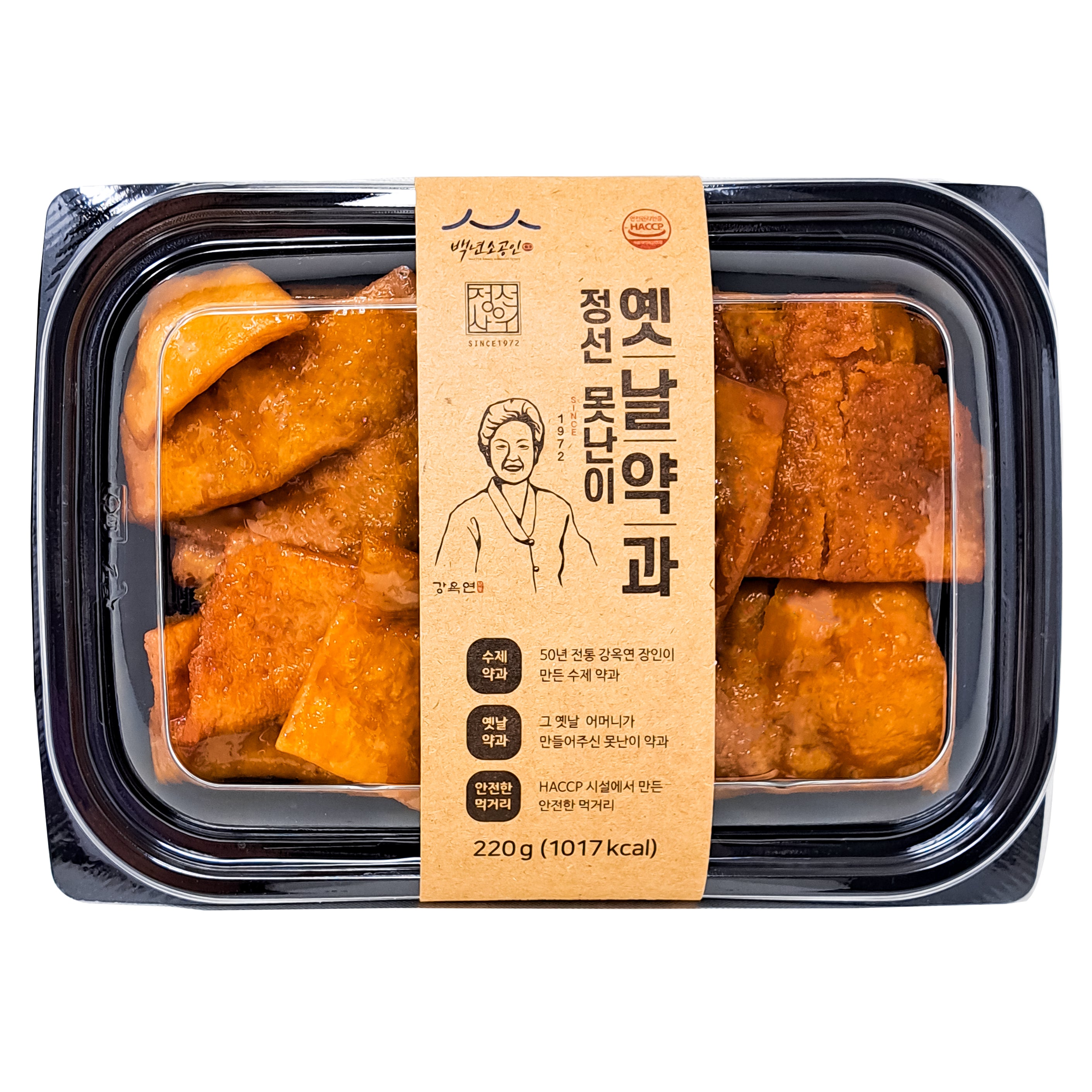 Korean Traditional Snacks Honey Sweet YakGwa 옛날 약과 220g (7.76oz)– Prem ...